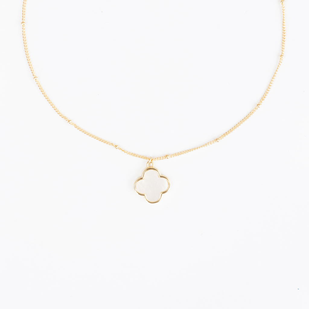 FLEUR GOLD NECKLACE – shelleytaylor